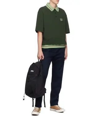 Maison Kitsuné Flash Fox Patch Zipped Backpack