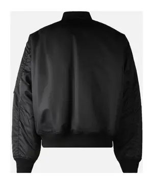 Hogan Zip-up Long-sleeved Reversible Bomber Jacket