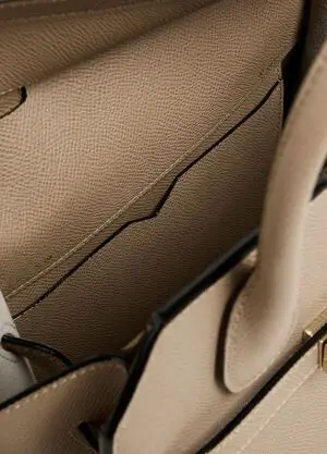 VALEXTRA Milano Two Handles Mini Bag