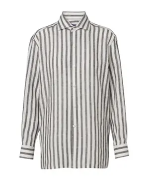 Ralph Lauren Capri Striped Linen Shirt