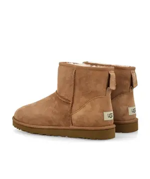 UGG Classic Mini Ankle Boots - Maroon