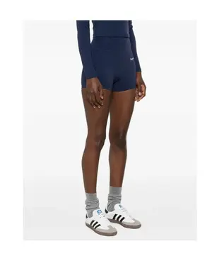SPORTY  RICH Sporty & Rich High-waisted Fitted Shorts