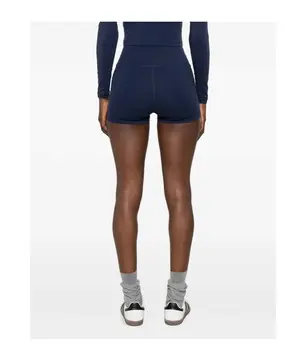 SPORTY  RICH Sporty & Rich High-waisted Fitted Shorts