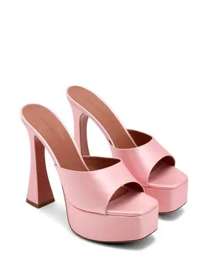 Amina Muaddi Open-toe High-heeled Sandals