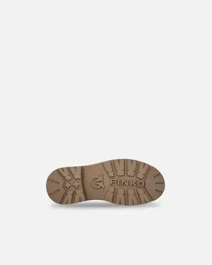 Pinko Logo Detailed Zipped Ankle Boots