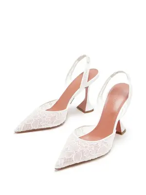Amina Muaddi Pointed-toe High Heels