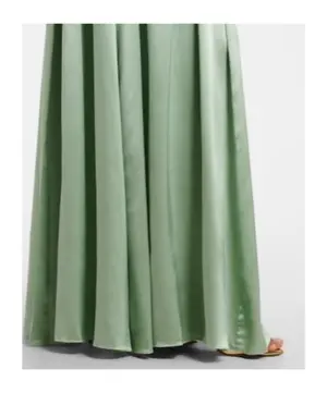 Ulla Johnson Avalina One-shoulder Ruffled Silk Maxi Dress