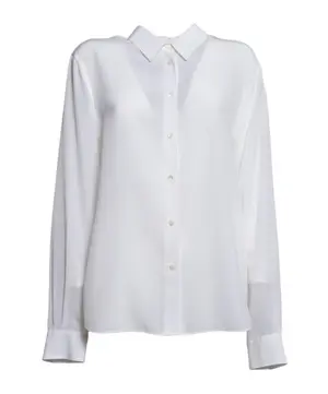 Aspesi Long-sleeve Button-down Shirt - White