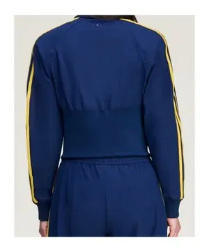 Adidas Originals X Miaou Cropped Corset Track Top