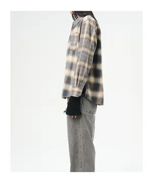 Our Legacy Above Check Pattern Buttoned Shirt