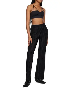 ANINE BING Billie Plissé Trousers
