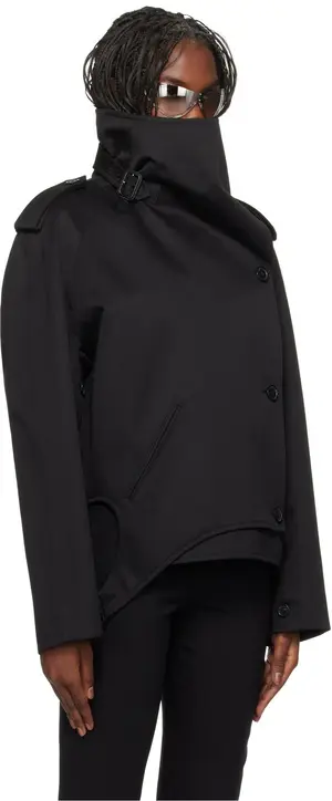 COURREGES Courrèges Oblique Short Trench Coat