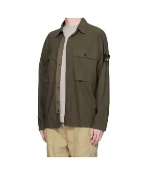 Stone Island Compass-badge Overshirt