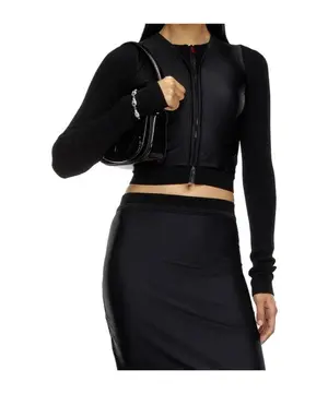 DIESEL® M-ros Cropped Cardigan