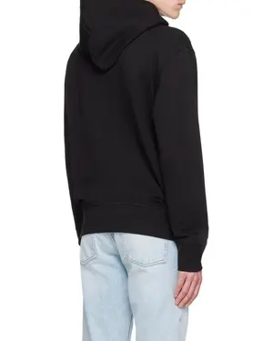 Hugo Boss Logo Printed Drawstring Hoodie