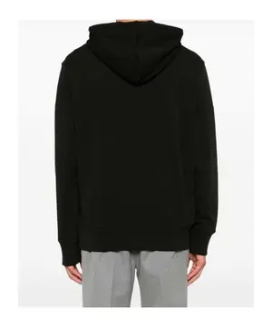 Hugo Boss Logo Printed Drawstring Hoodie