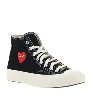 Play Comme Des Garcon High Top Sneakers