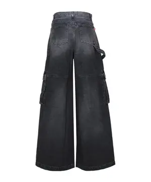 ANIYE BY Cargo Wide Leg Jeans