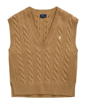 Polo Ralph Lauren V-neck Cable Knit Vest
