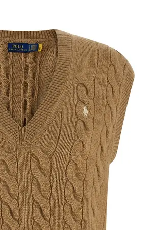 Polo Ralph Lauren Cable Knit Sleeveless Top