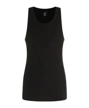THOM KROM Ribbed Tank Top - Black