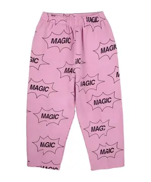 BOBO CHOSES Graphic-print Trousers - Pink