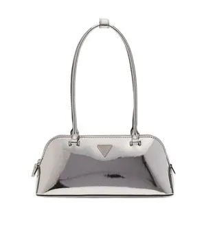 Guess Arnela Shoulder Bag - Silver