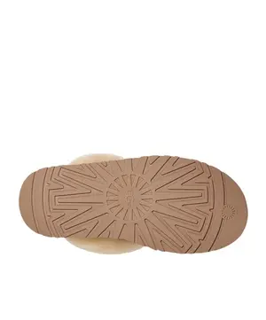UGG Disquette Logo Embossed Platform Slippers