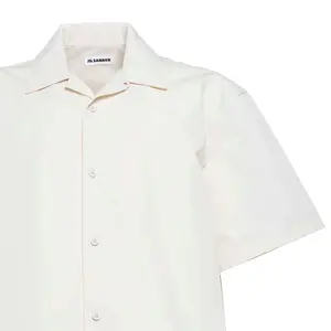 JIL SANDER Short-sleeved Poplin Shirt