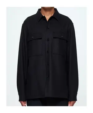 JIL SANDER Buttoned Flannel Shirt