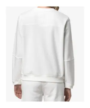 K-WAY Logo V-neck Sweatshirt