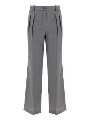 LOULOU STUDIO Sbiru Straight-leg Pants - Gray