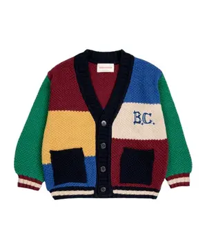 BOBO CHOSES Colour-block Cardigan - Multicolor