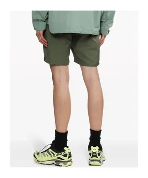 SUNFLOWER Elastic Waist Shorts With Zippered Back Pocket