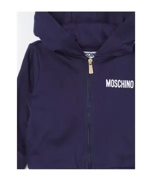 Moschino Long-sleeved Zipper Sweatshirt