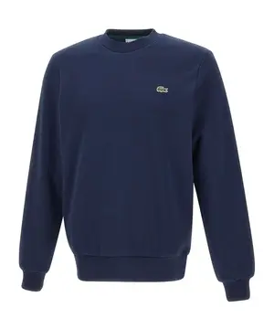 Lacoste Classic Fit Fleece Sweatshirt - Blue