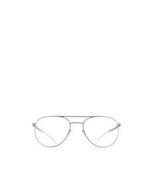 Mykita Niken Metal-frame Aviator Eyeglasses - White