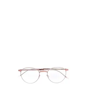 Mykita Geometric Frame Plain Mirror - White