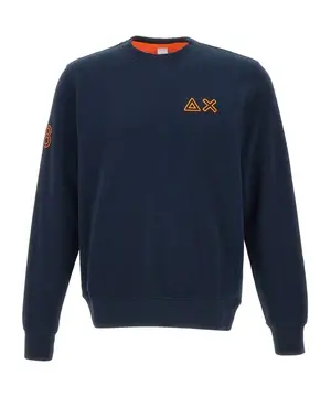 SUN 68 Logo Crew Neck Sweatshirt