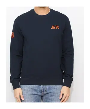 SUN 68 Logo Crew Neck Sweatshirt