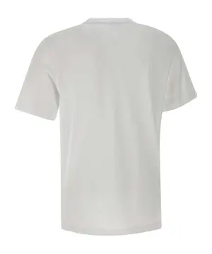KANGRA Flamed Cotton Crew Neck T-shirt