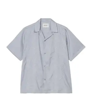 Carhartt Work In Progress S/s Signet Shirt - Mirror