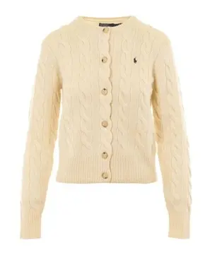 Polo Ralph Lauren Cable-knit Cardigan - Cream
