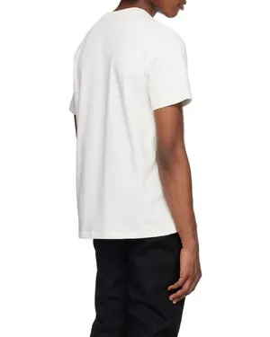 A.p.c. Logo Embroidered Crewneck T-shirt