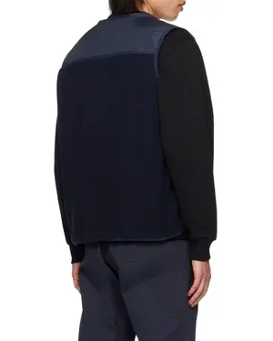 A.p.c. Logo Patch Zip-up Vest