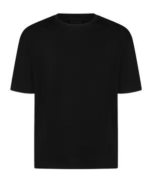 THOM KROM Short Sleeved Crewneck T-shirt - Black