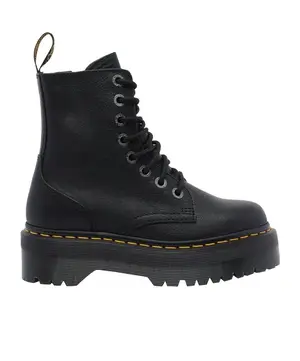 Dr. Martens Jadon Iii Pisa-leather Platform Boots - Black