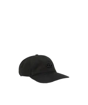 DIESEL® Logo-detailed Baseball Cap - Black