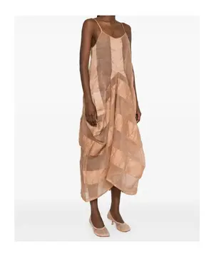 UMA WANG Sleeveless Semi-sheer Dress
