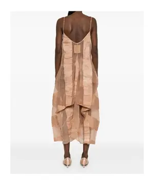 UMA WANG Sleeveless Semi-sheer Dress